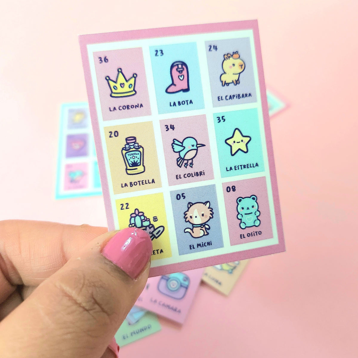 Lotería kawaii – LA SHOP