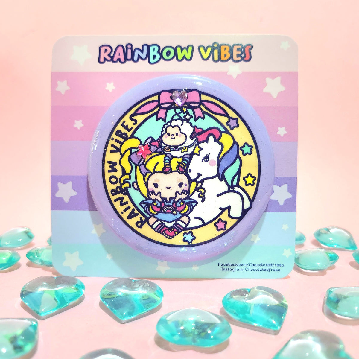 Jumbo Pin Rainbow – LA SHOP